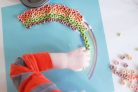 Fruit Loops Rainbow Craft with Color Matching - Hands On As We Grow®