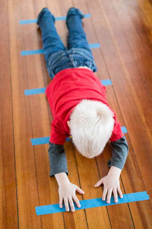 6 Different Activities for 6 Lines of Tape - Hands On As We Grow®