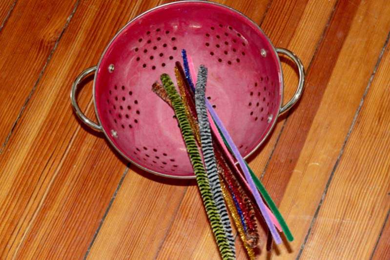 No Prep Fine Motor Pipe Cleaner Activity - Hands On As We Grow®