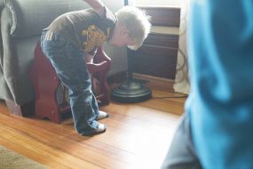 Number Puzzle Scavenger Hunt for Preschoolers