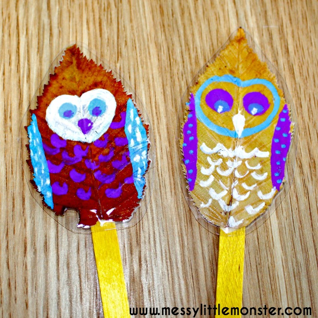 42 Stunning Leaf Crafts for Kids to Make - Hands On As We Grow®