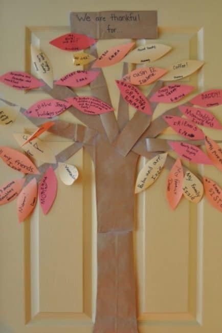 Gratitude Tree Activity for a Thankful Thanksgiving