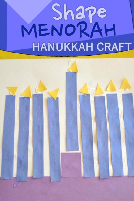 42 Simple Hanukkah Crafts for Kids to Celebrate! Dreidels, Menorahs & More!