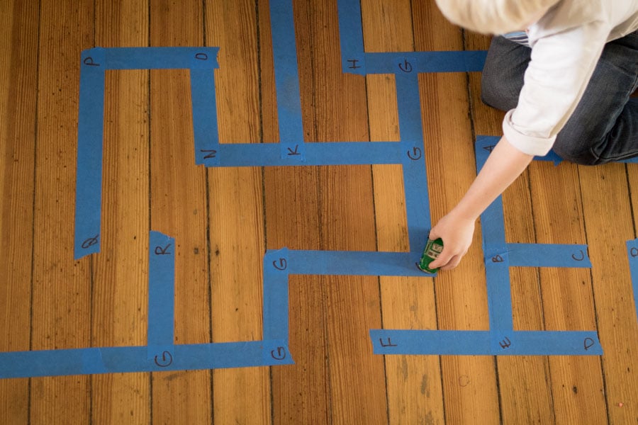 A-MAZE-ing Way to Learn a Letter - Hands On As We Grow®