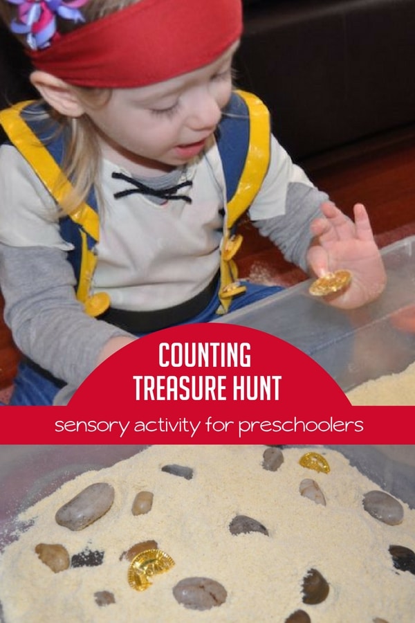 Count The Treasure, Matey! Sensory Activity for Preschoolers - Hands On ...