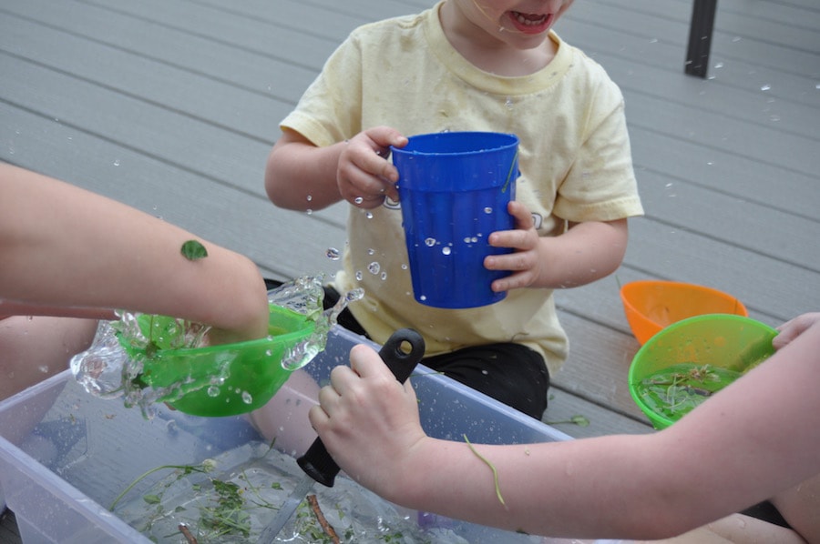 Nature Soup Sensory Activity - Hands On As We Grow®