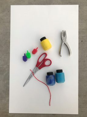 Dreidel Paint Spinning Activity for Hanukkah - Hands On As We Grow®