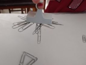 Simple Fine Motor Activity with Paper Clips - Hands On As We Grow®
