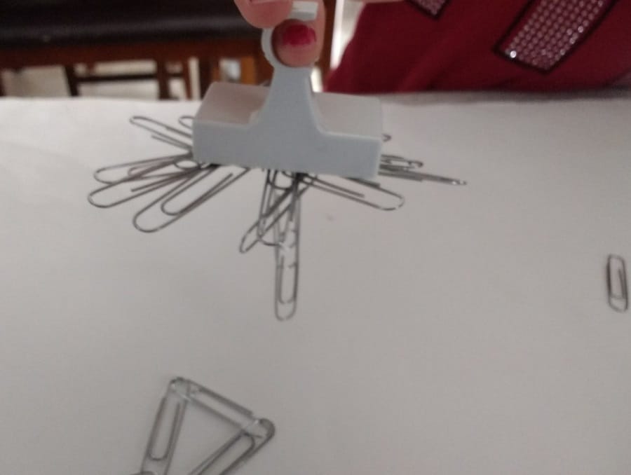 Simple Fine Motor Activity with Paper Clips - Hands On As We Grow®