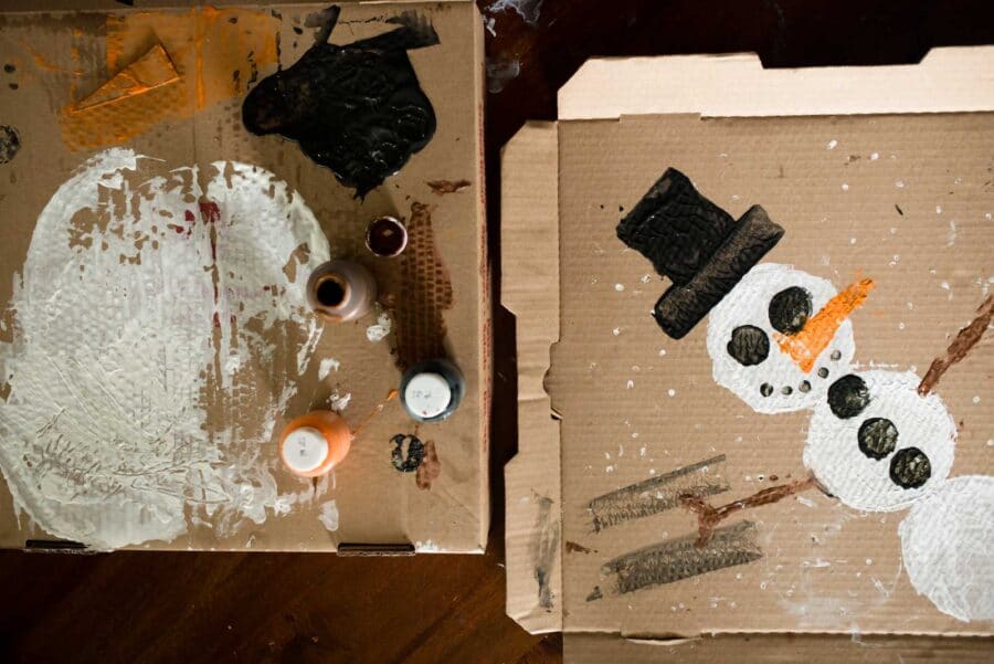 Cutest Upcycled Snowman Project for Kids - Hands On As We Grow®