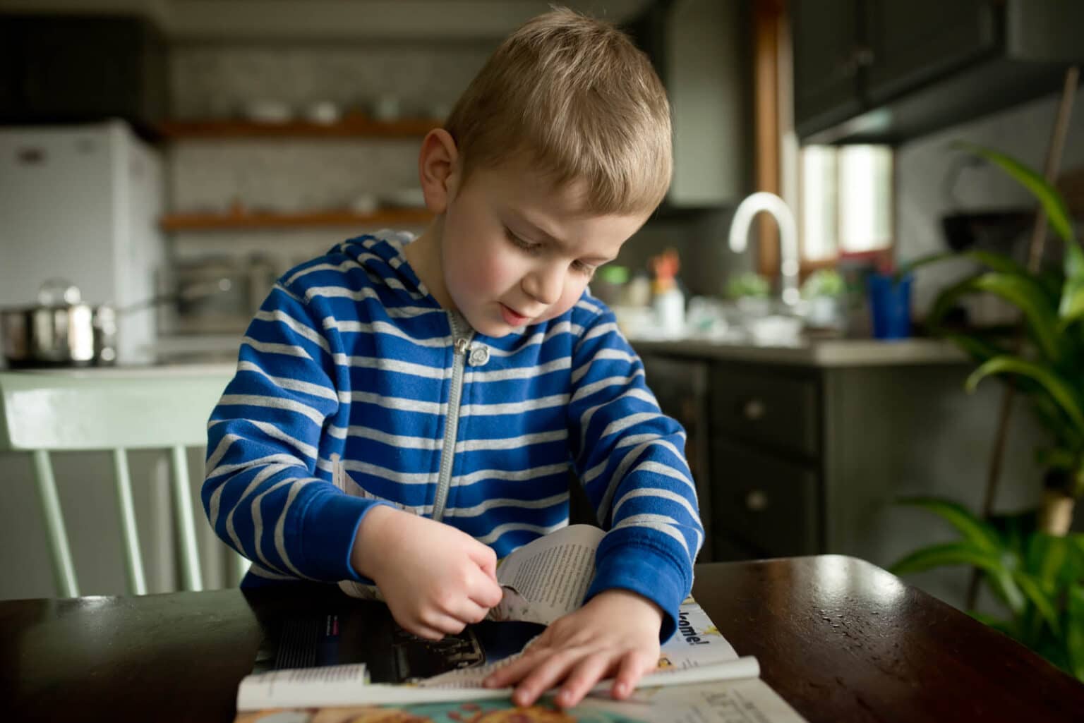 Magazine Scavenger Hunt with Paper Tearing - Hands On As We Grow®