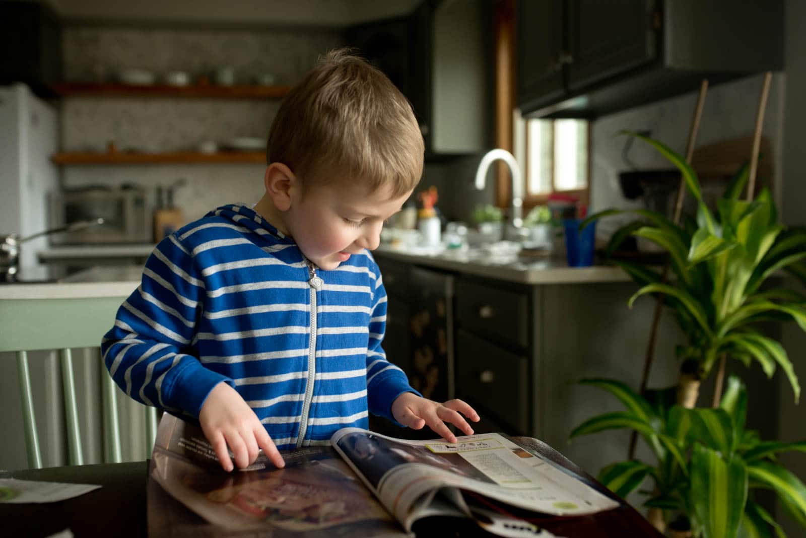 Magazine Scavenger Hunt with Paper Tearing - Hands On As We Grow®