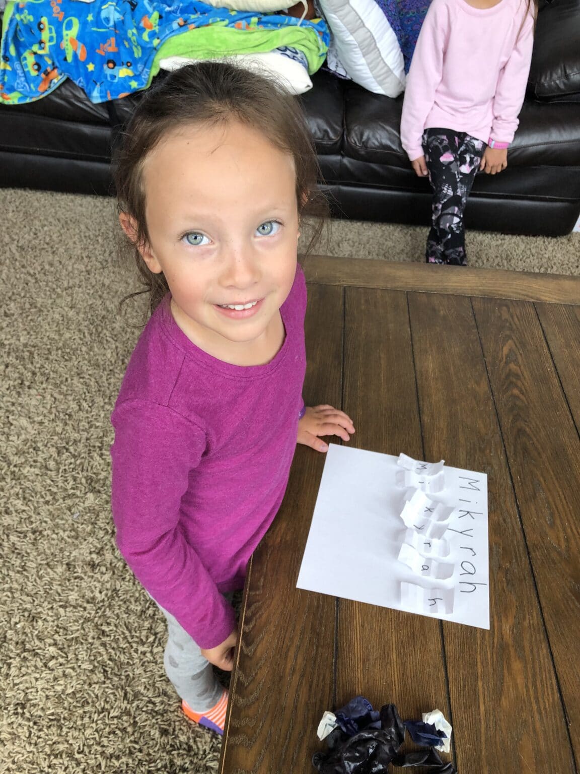 Balloon Pop Activity for Exciting Spell Your Name Fun - HOAWG