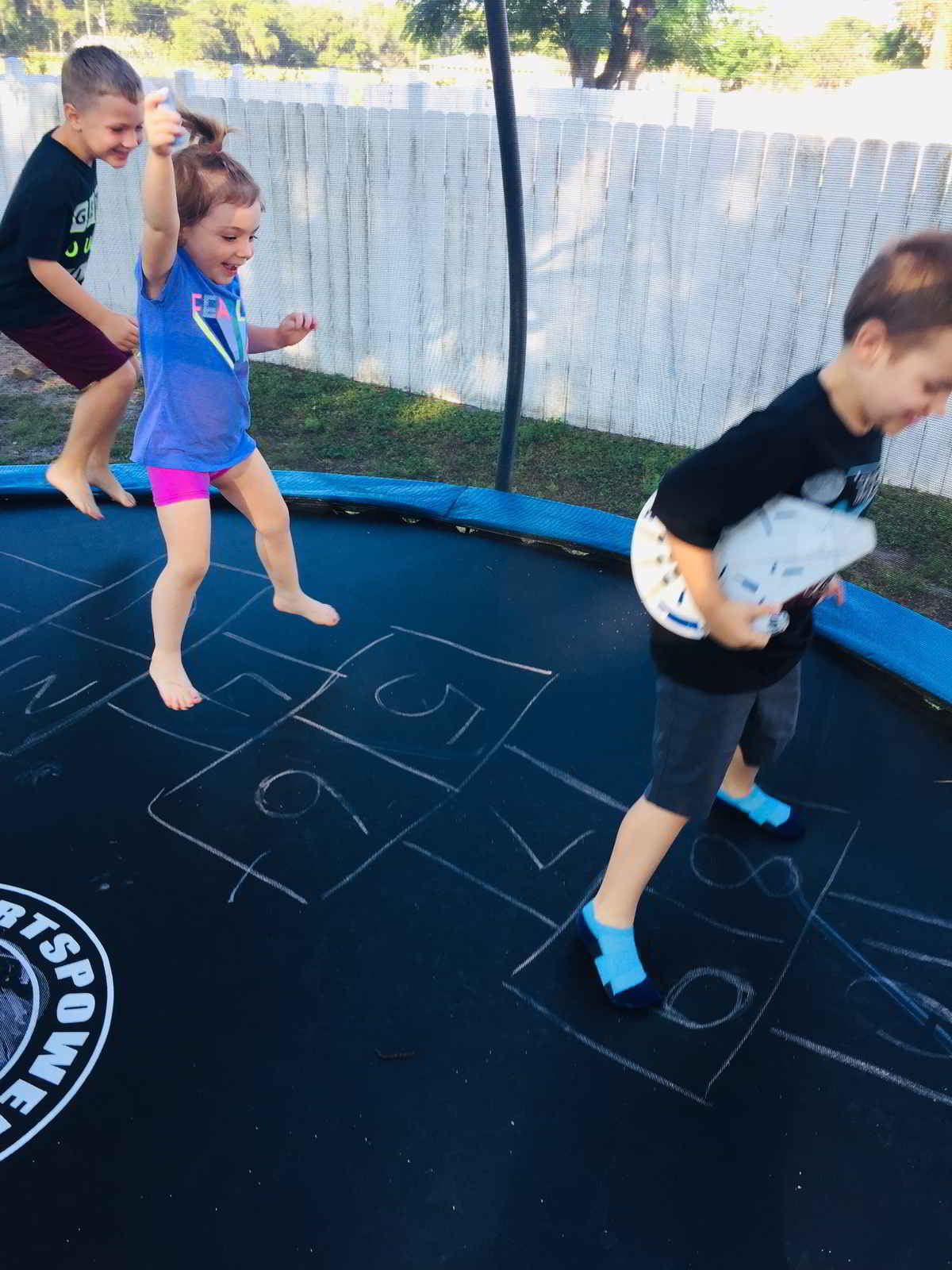Trampoline Game for Kids: A New Twist on Hopscotch - HOAWG