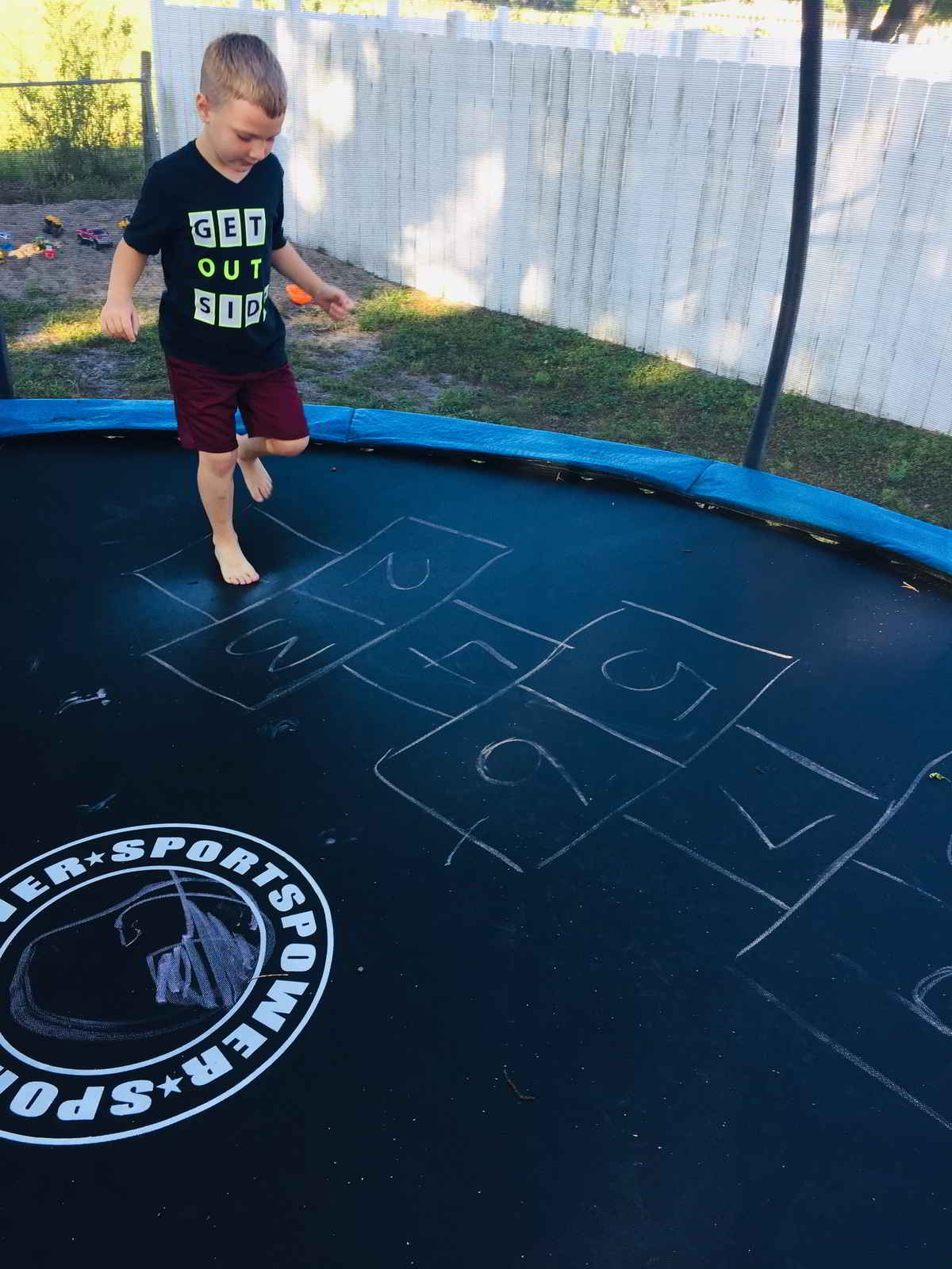 Trampoline Game for Kids: A New Twist on Hopscotch - HOAWG