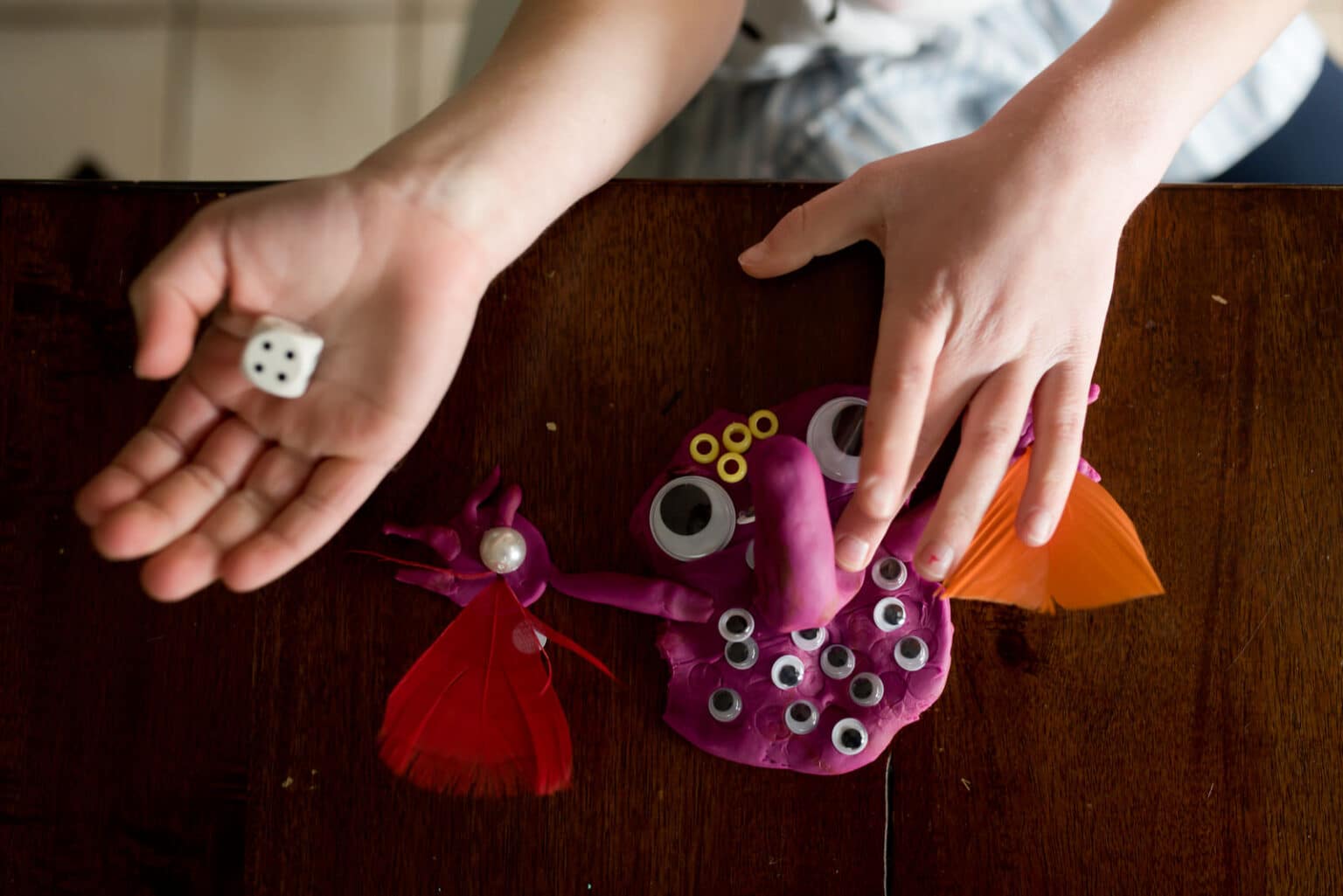 Play Dough Monsters to Create & Count - Hands On As We Grow®