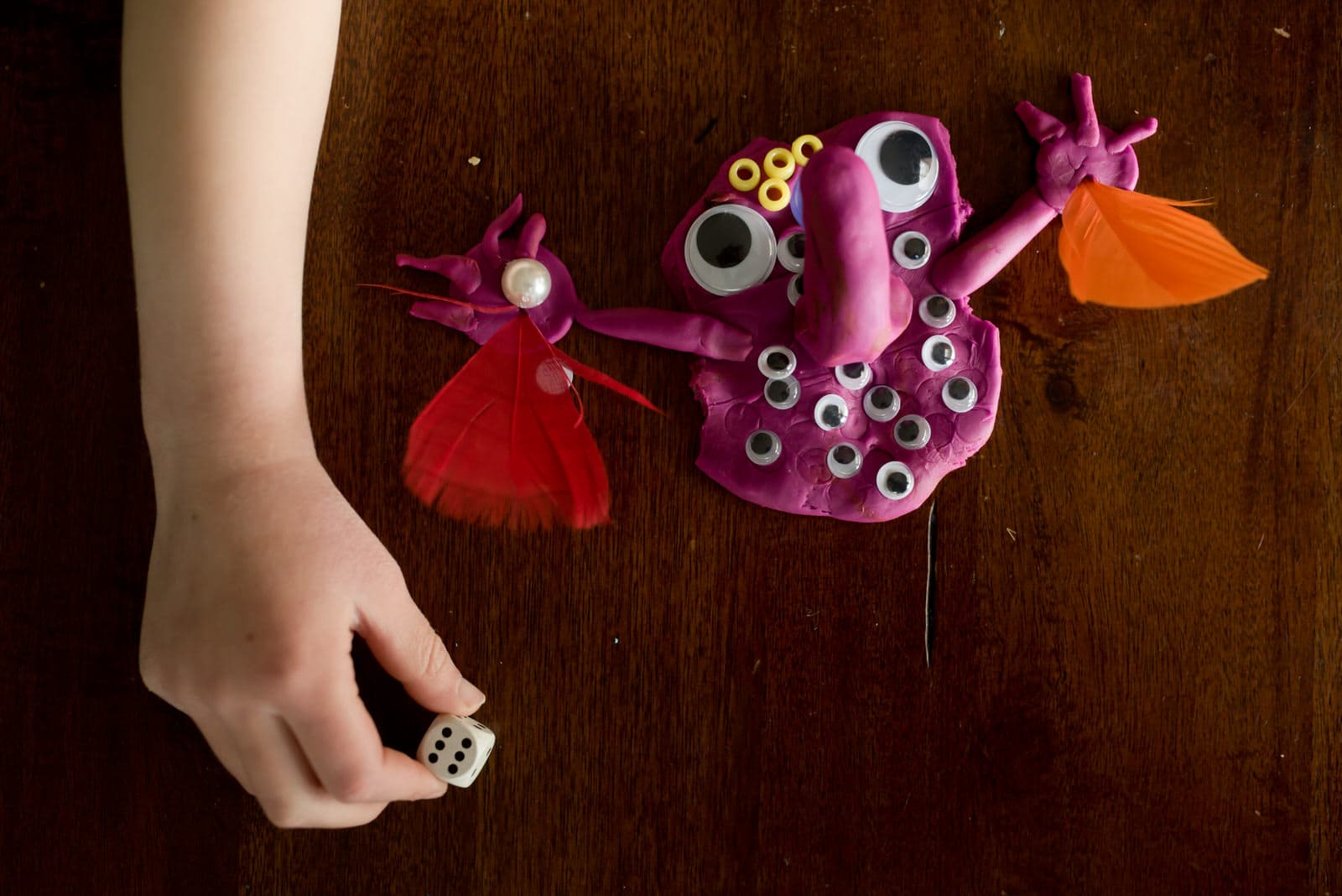 Play Dough Monsters to Create & Count - Hands On As We Grow®
