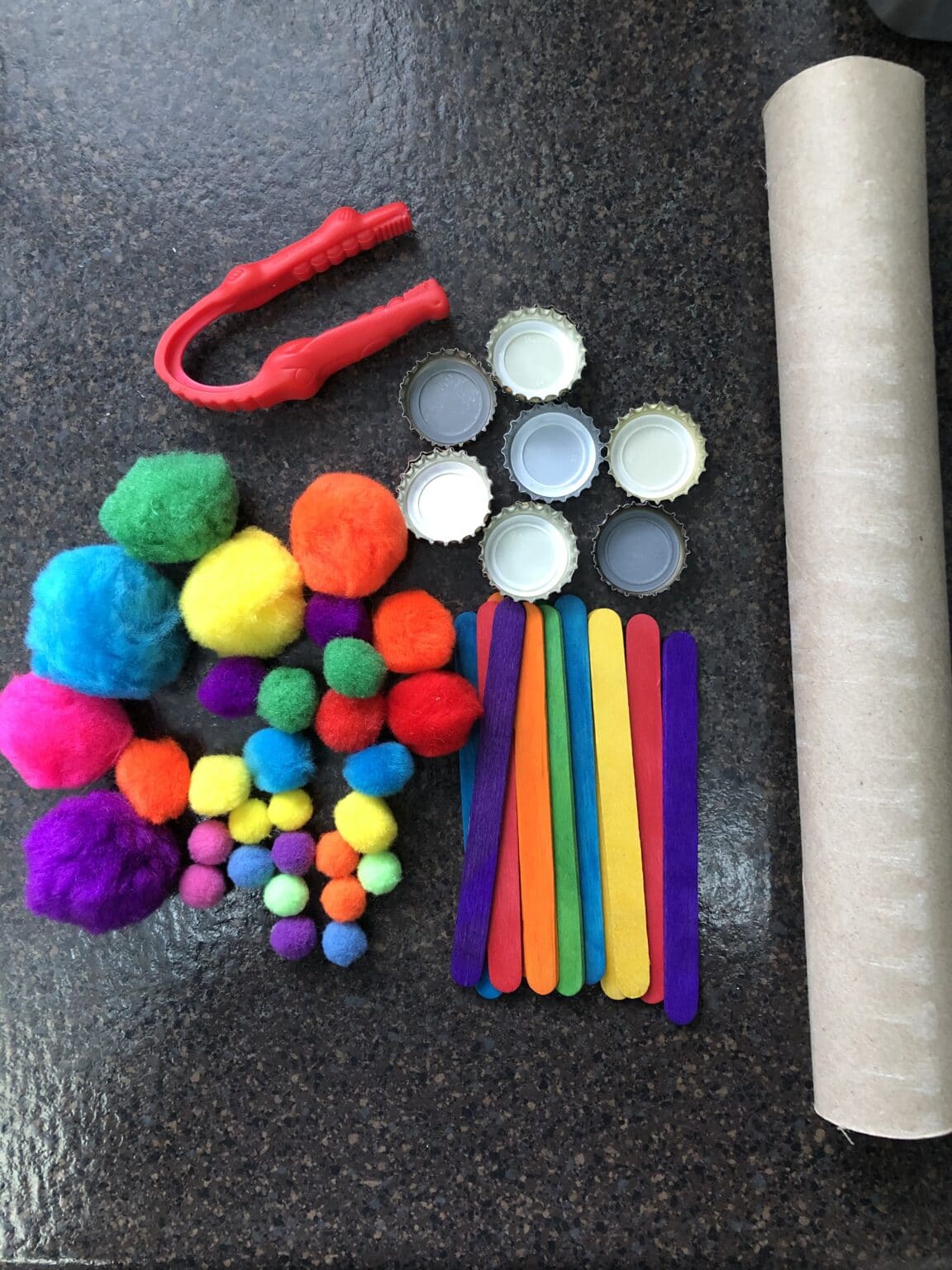 Pom Pom Balance Tree an Easy Fine Motor Activity - HOAWG