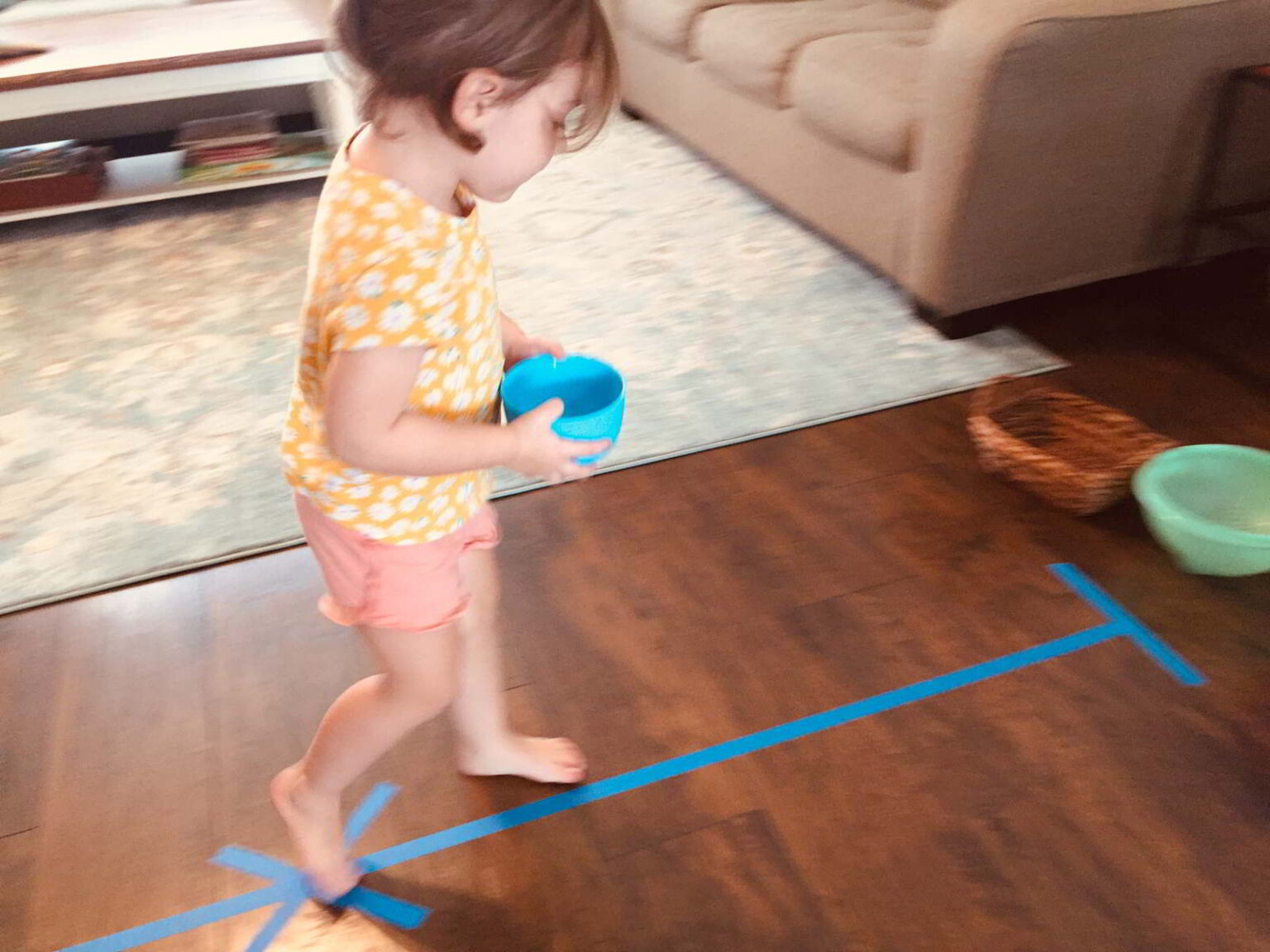 Balance Beam Color Match Game Terrific for Your Toddler - HOAWG