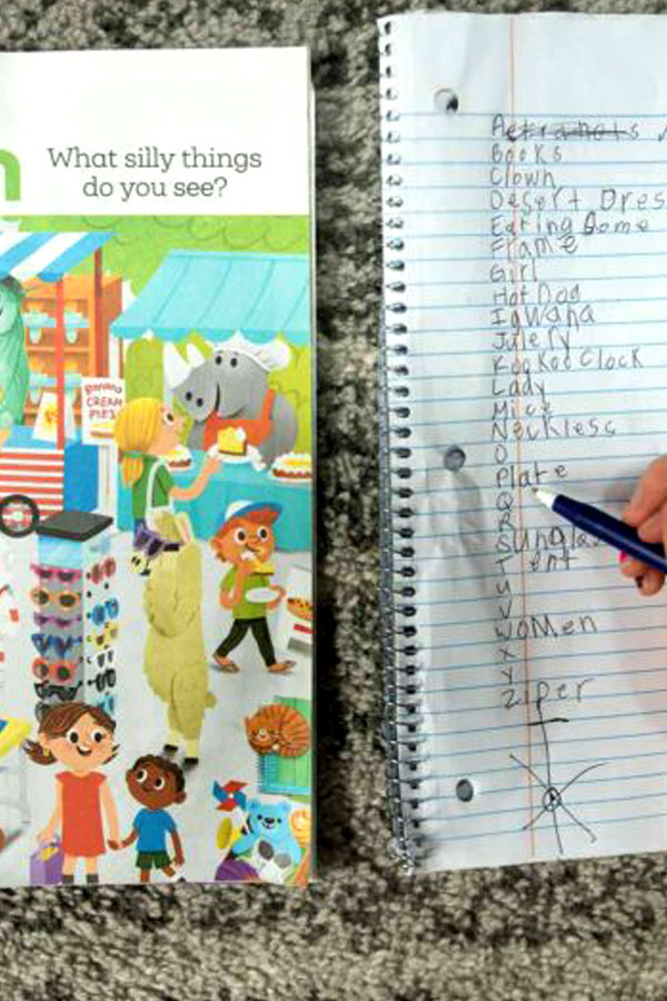 Practice Letter Sounds with a Fun and Easy Scavenger Hunt - HOAWG