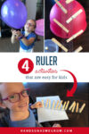 4 Easy Ruler Activities for Kids - Hands On As We Grow®