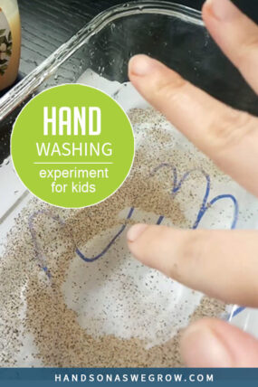 The Importance of Washing Hands Experiment - Hands On As We Grow®