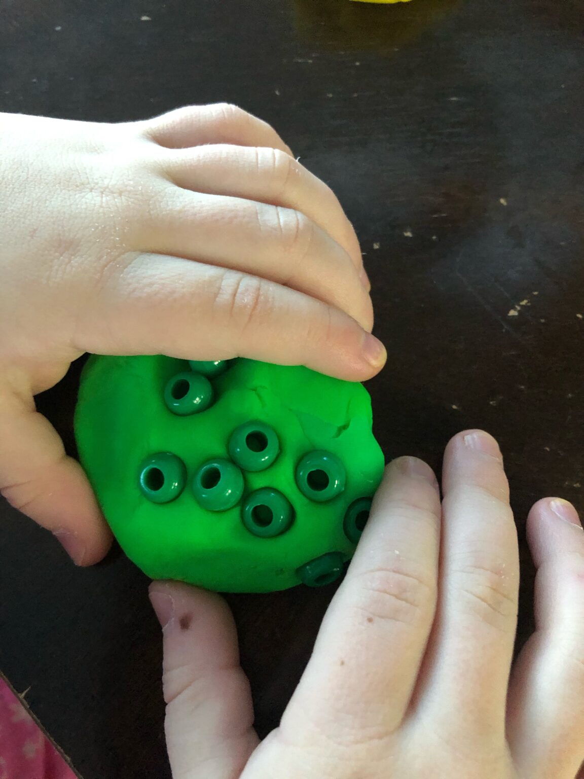 Colorful Play Dough Activity for Fine Motor Skills - Hands On As We Grow®