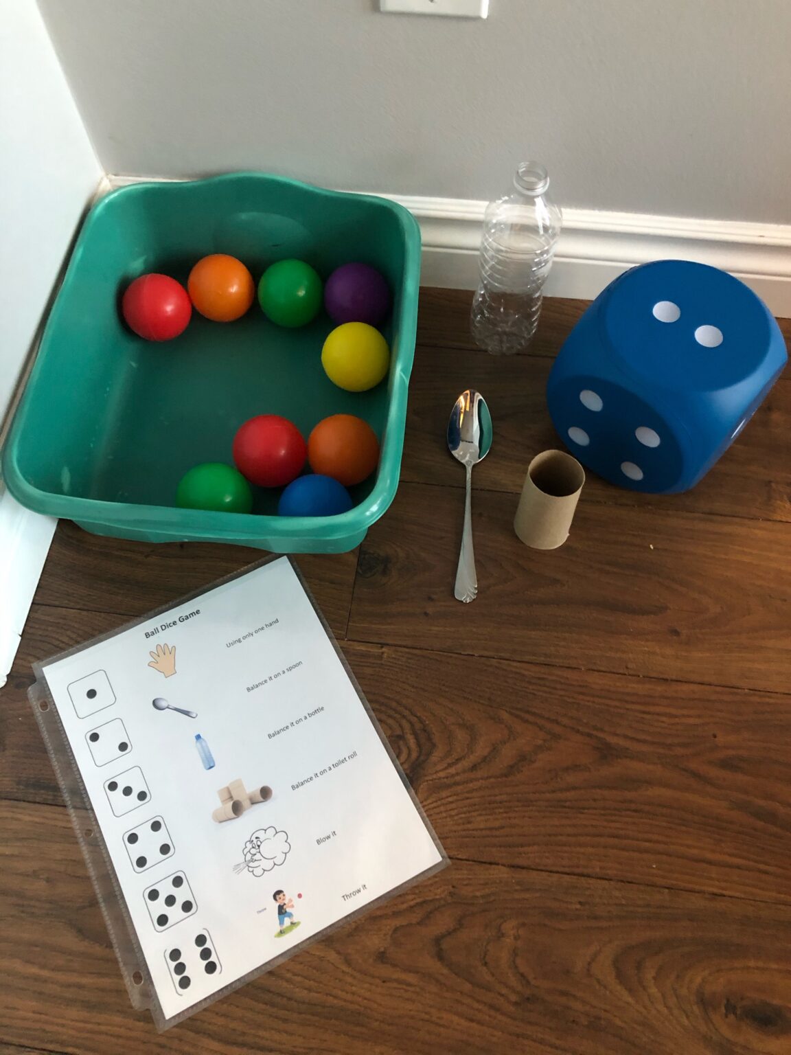 Balloon or Ball and Dice Game: Simple Fun for Kids - HOAWG