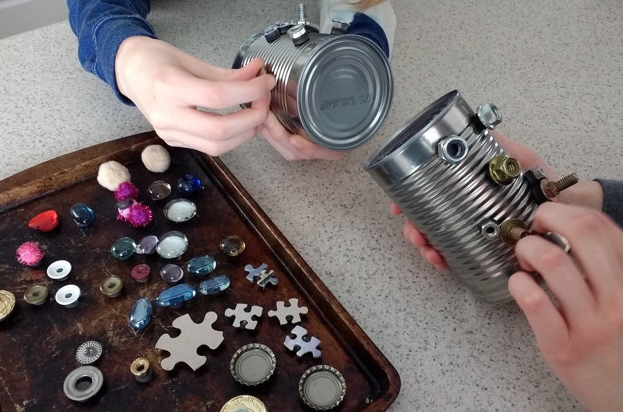 Tin Can Robots Craft for Kids to Keep Busy When You Need It