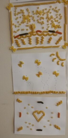 Simple Ideas for Kids To Create Beautiful Pasta Art - HOAWG