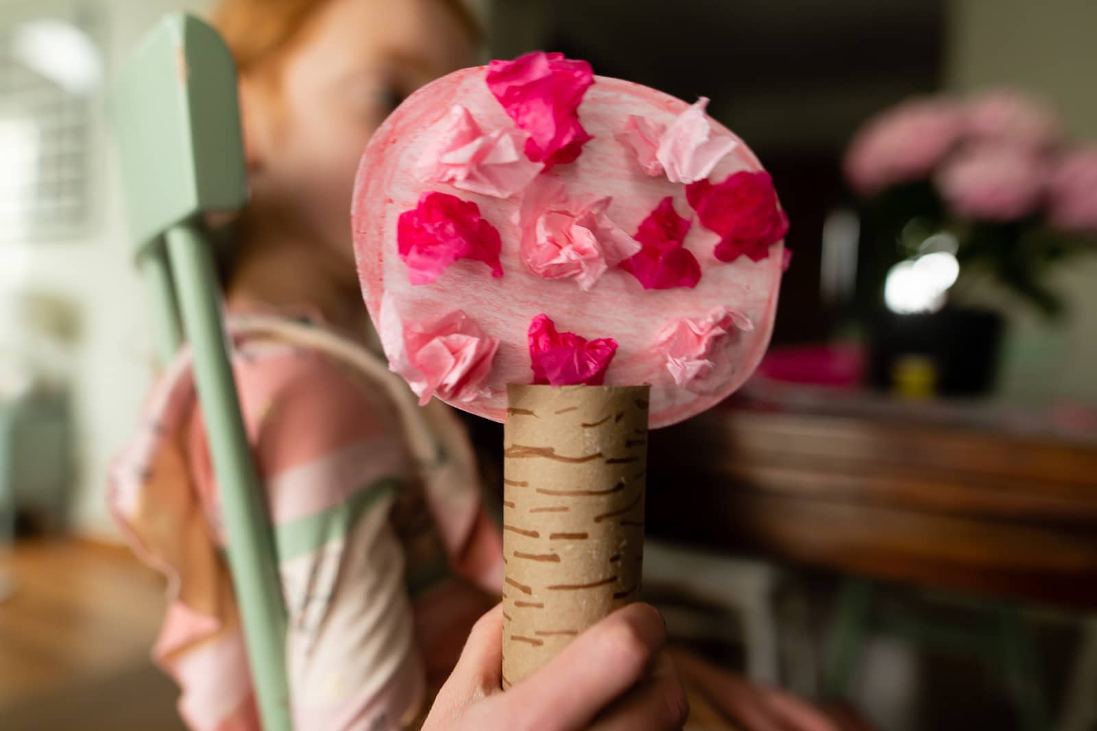 Easy Spring Tree Toilet Paper Roll Craft for Toddlers - HOAWG