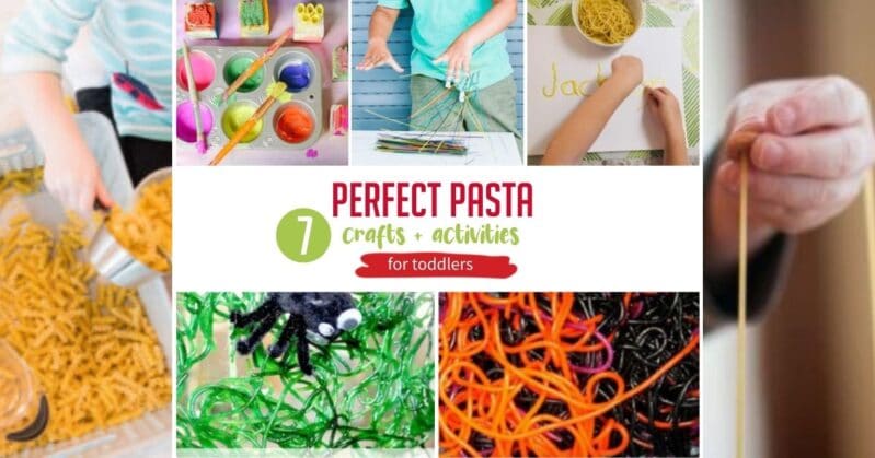 Pasta Crafts For Toddlers