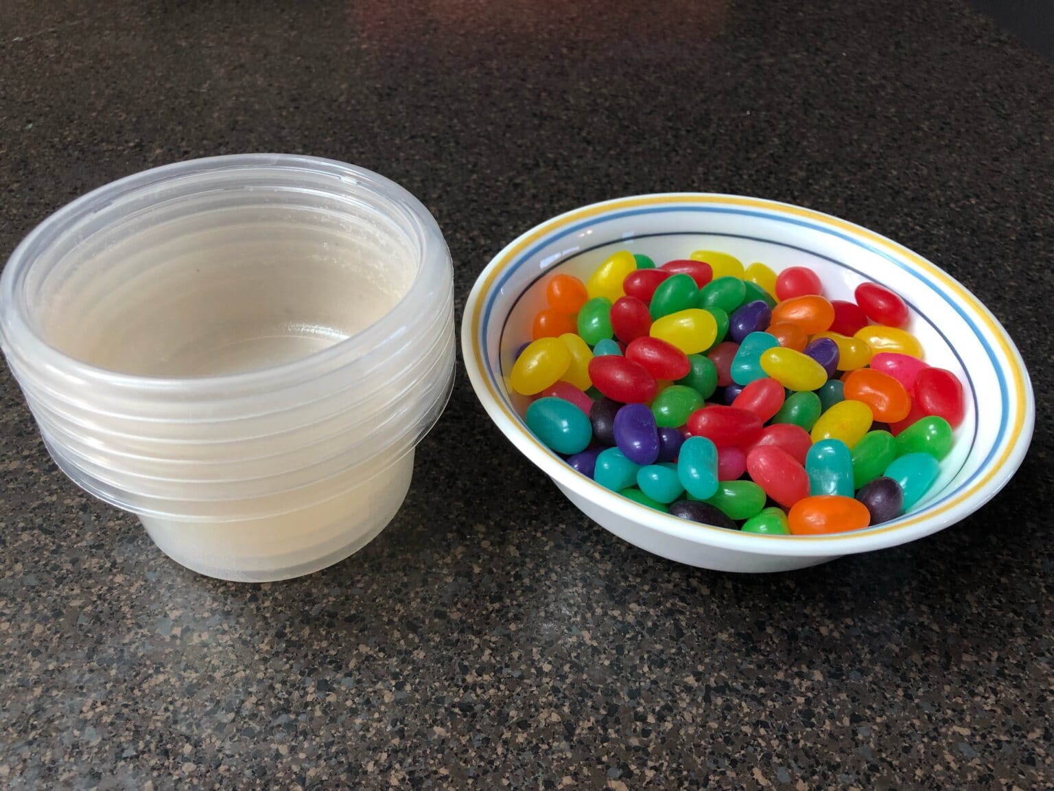 Colored Jelly Bean Experiment Painting Activity - Hands On As We Grow®