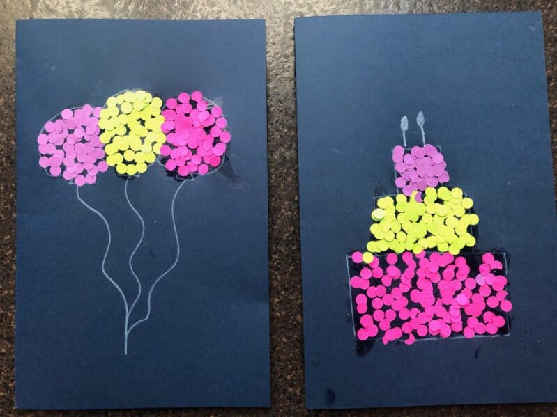 DIY Confetti Birthday Cards For Preschoolers To Make With Fine Motor DIY Confetti Birthday Cards For Preschoolers To Make With Fine Motor
