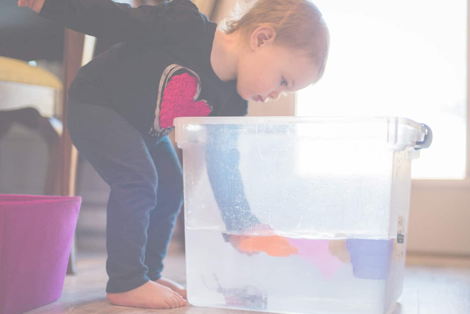 Simple Sink or Float Experiment Perfect for Curious Toddlers | HOAWG
