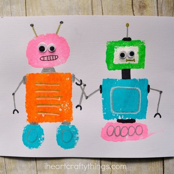 20 Robot Activities & Robot Crafts All Kids Need to Do!