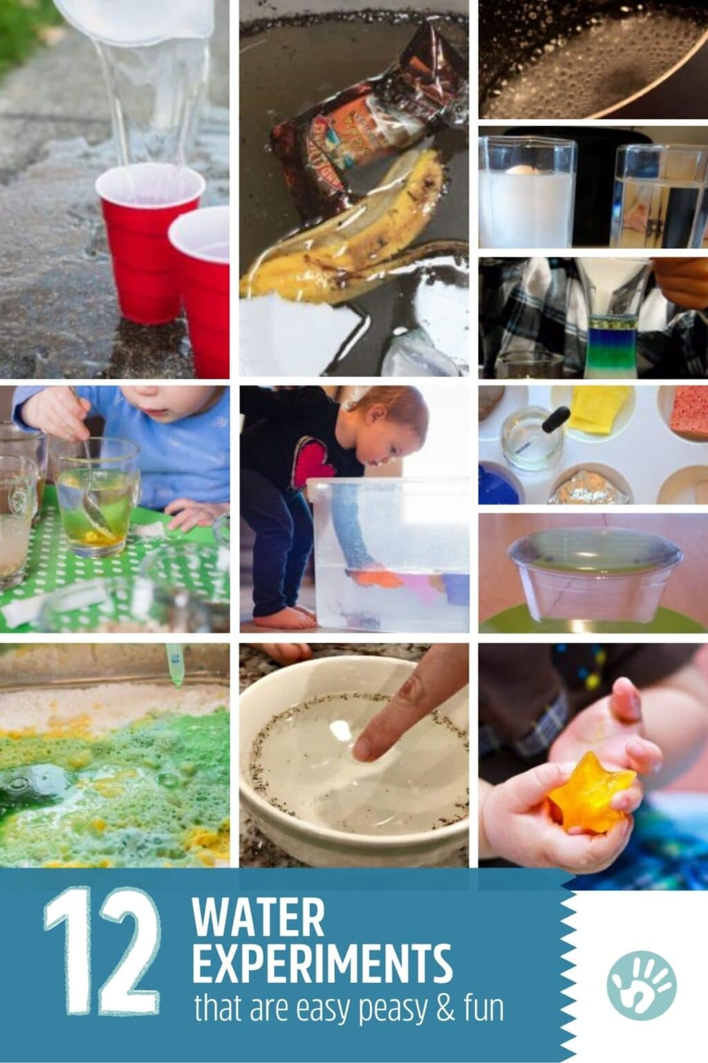 12 Water Experiments for Kids to do This Year that are Easy Peasy & Fun!