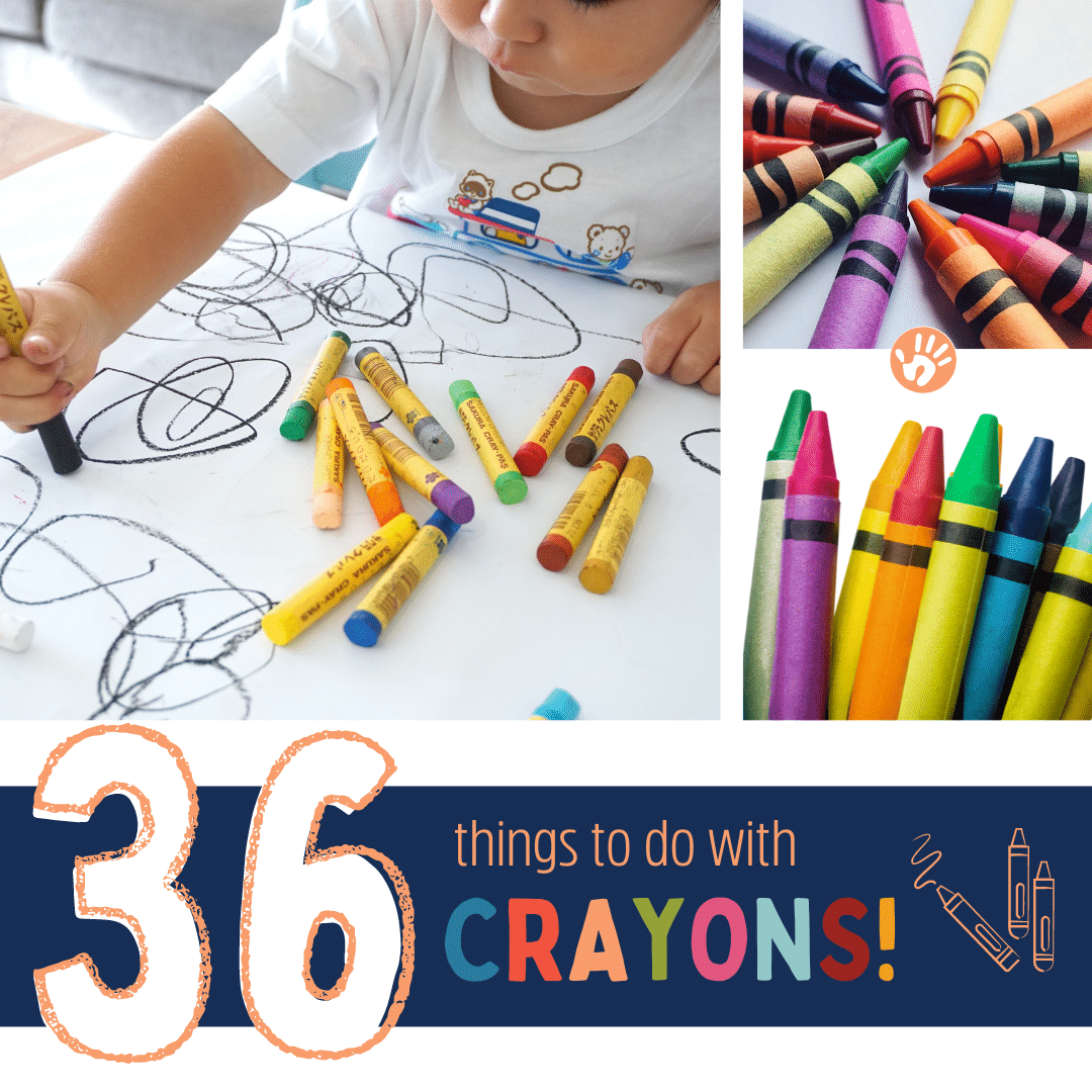 35 Things To Do with Crayons for Kids & Parents | HOAWG