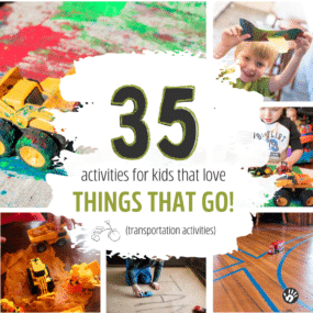 35 Vehicle Activities for Preschoolers! Transportation & All Things ...