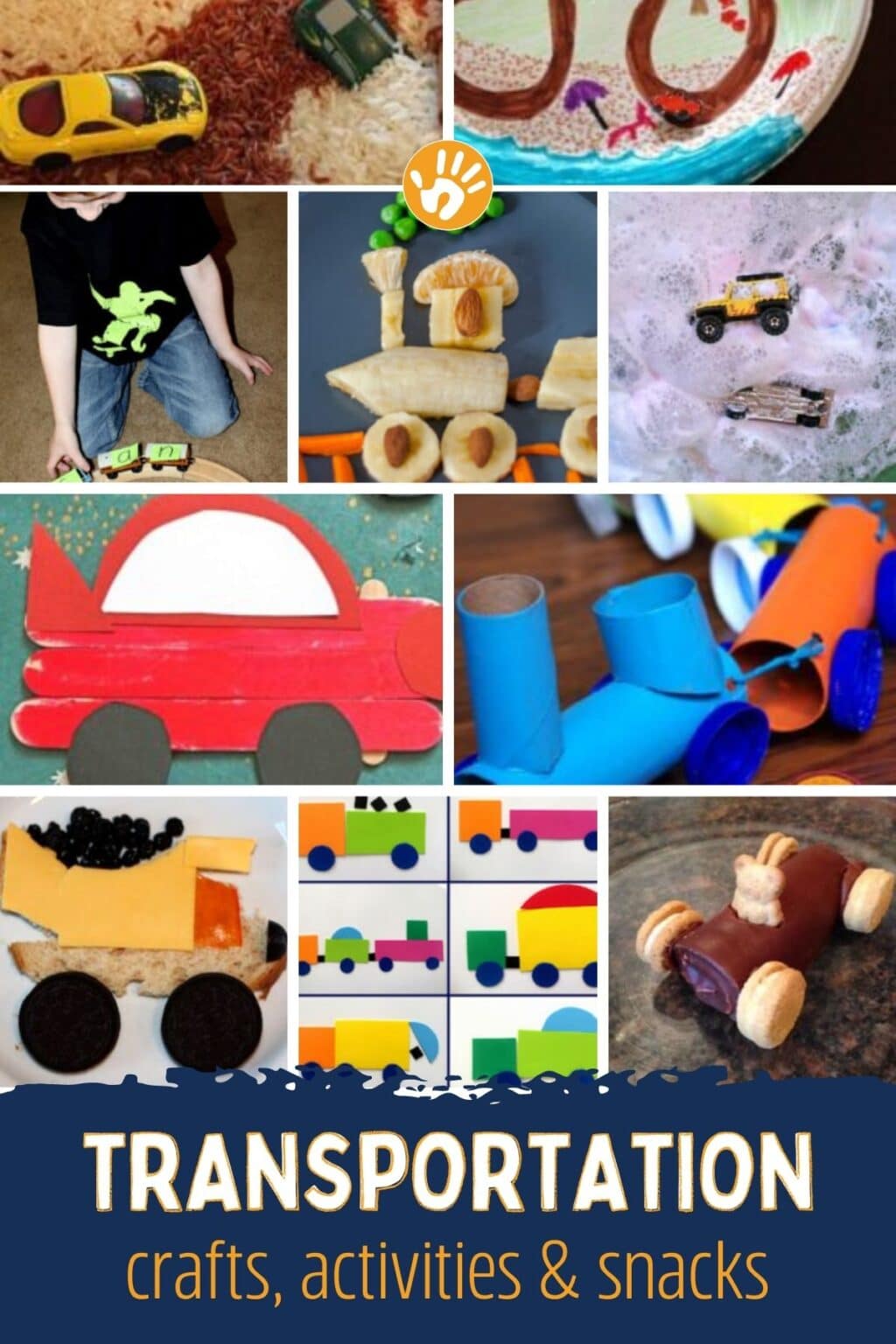 Transportation Activities for Toddlers (with Crafts & Snacks too!)