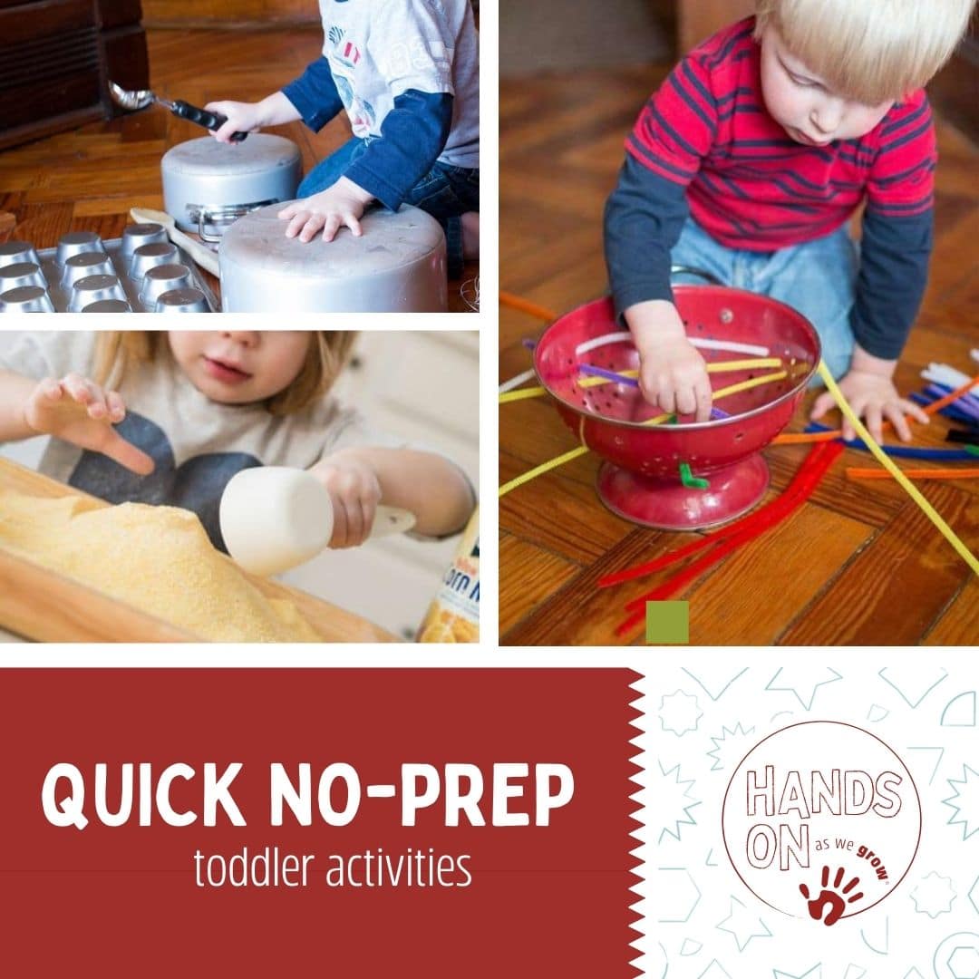 Quick Toddler Activities That Require No Setup