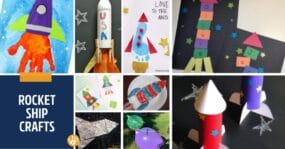 45+ Outer Space Crafts for Kids that are Out of This World