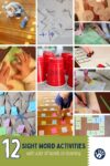 12 Hands on Sight Word Activities | hands on : as we grow