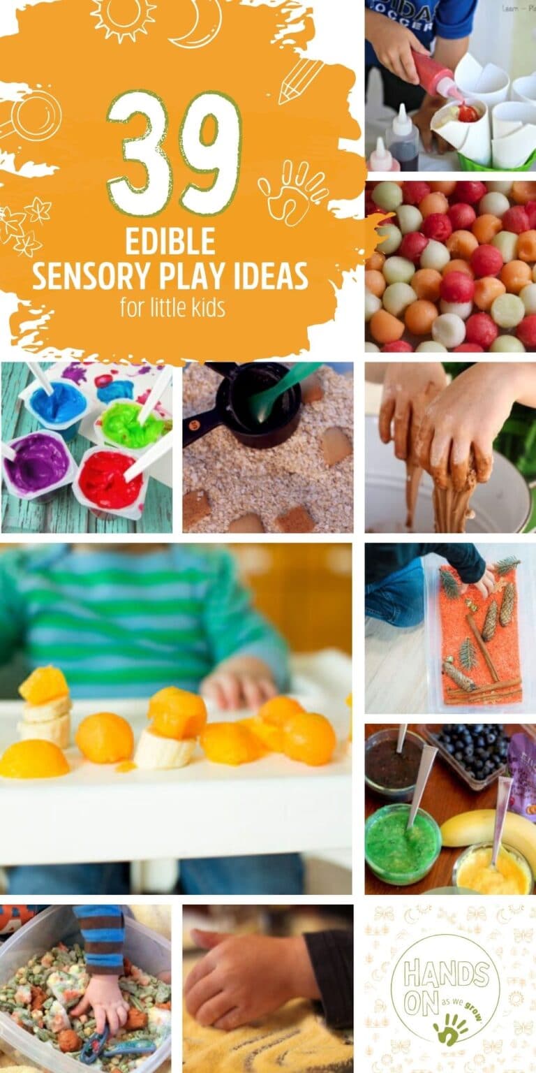39 Edible Sensory Play Ideas for Little Kids - HOAWG®️