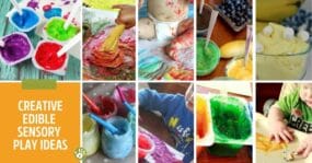 39 Edible Sensory Play Ideas for Little Kids - HOAWG®️