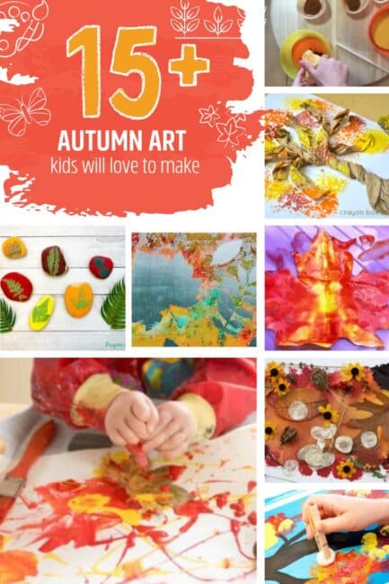 Torn Paper Autumn Tree Craft for Kids - Hands On As We Grow®