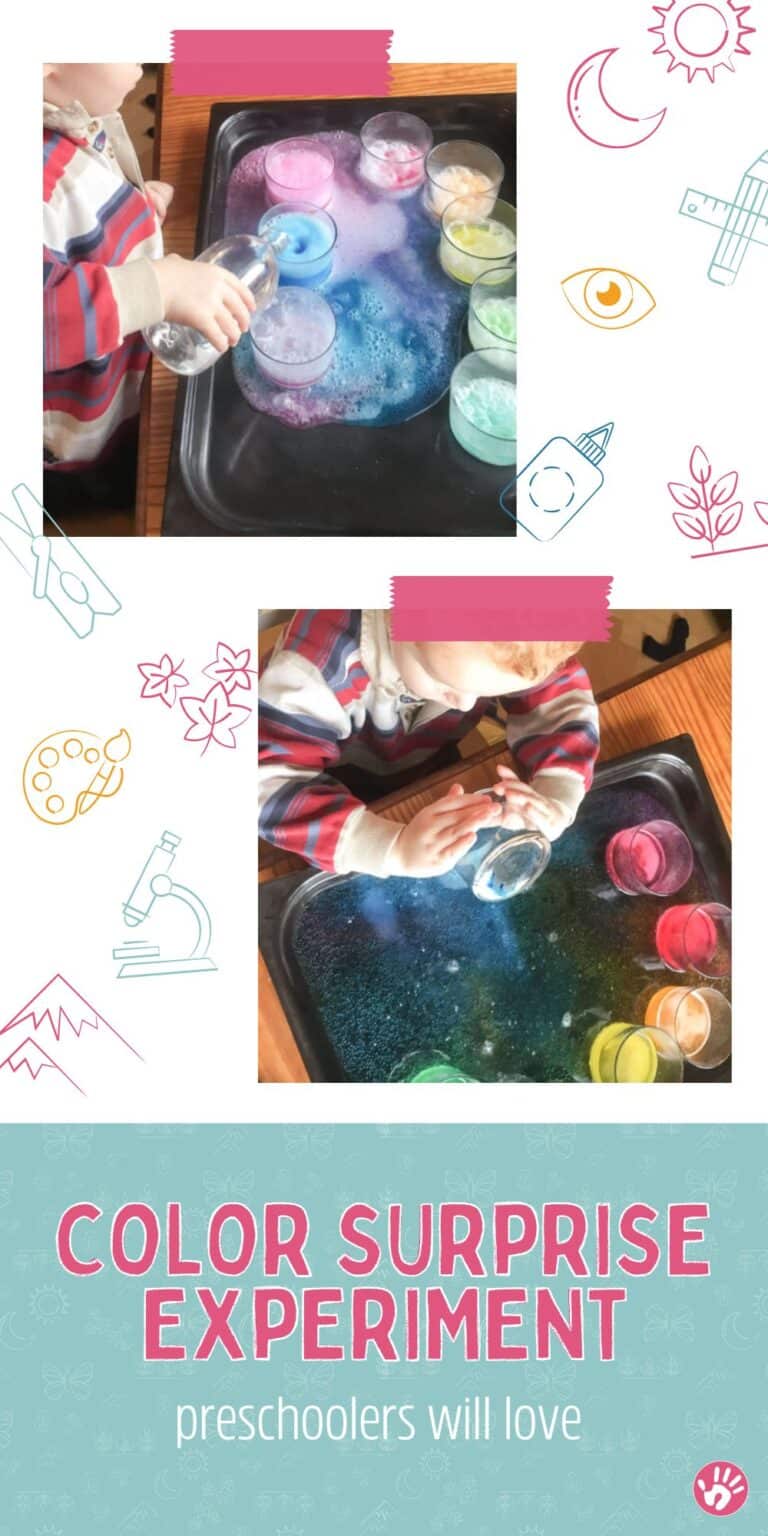 Hidden Colors Experiment for Preschoolers + Breaking Out of the Rut