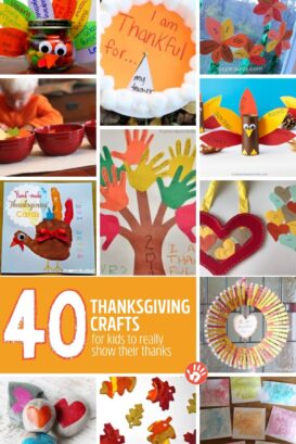 40 Thanksgiving Crafts for Kids to Really Show Their Thanks