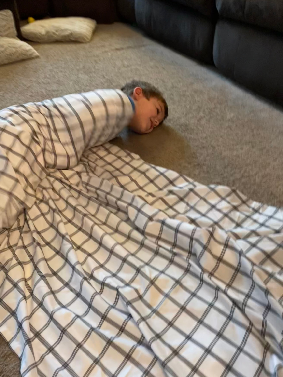 4 Blanket Games To Play That Burn Off Energy & Encourage Gross Motor Skills
