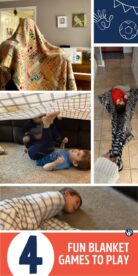 4 Blanket Games To Play That Burn Off Energy & Encourage Gross Motor Skills
